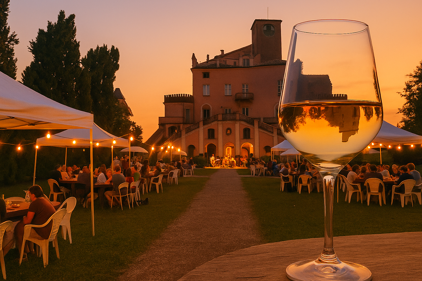 Debutta lo Spritz Casalese: il nuovo drink presentato al Castello di ...